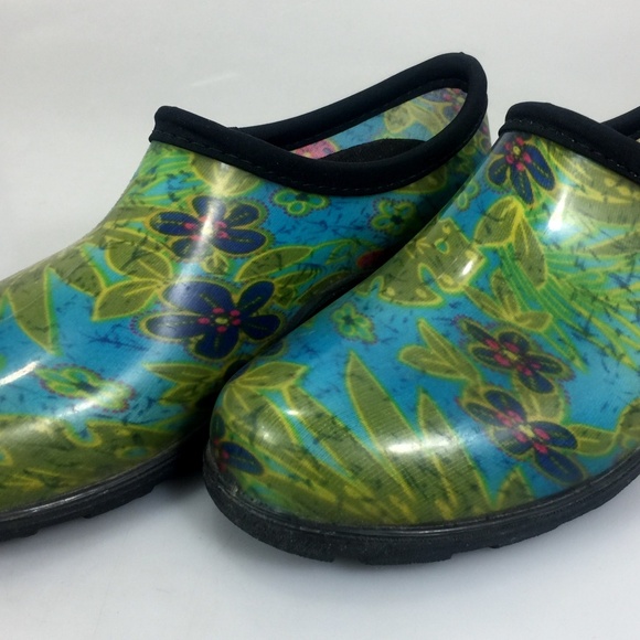 Sloggers | Shoes | Sloggers Womens 8 Waterproof Rubber Rain Clogs ...